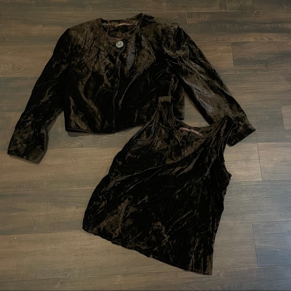 Double D Ranch | Jackets & Coats | Double D Ranch Crushed Velvet Bolero ...